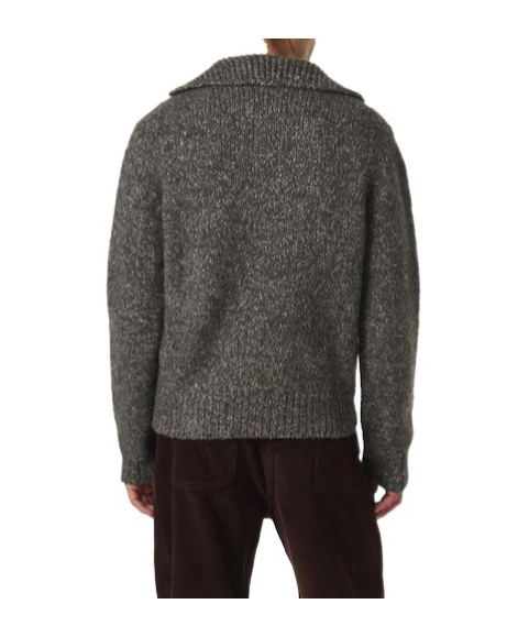 Dolce & Gabbana Solid Color Linen Polo Sweater