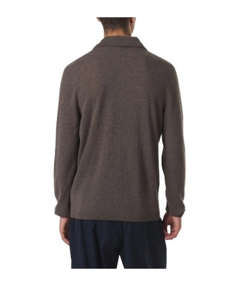 THE ROW Cashmere Polo Sweater