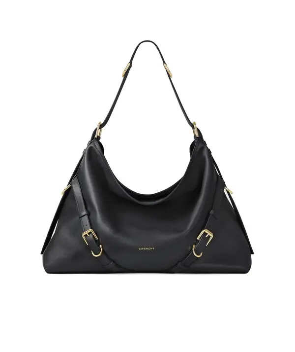 Givenchy Large Voyou Bag In Shiny Leather