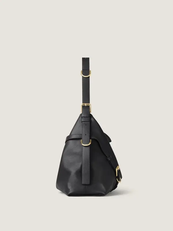 Givenchy Large Voyou Bag In Shiny Leather