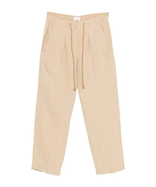 Isabel Marant Étoile Sharony Drawstring Tapered Pants