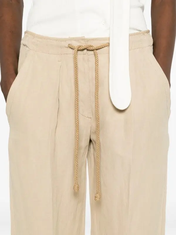 Isabel Marant Étoile Sharony Drawstring Tapered Pants