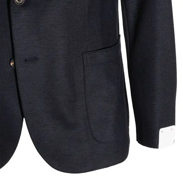 Eleventy Single-breasted Hooded Blazer