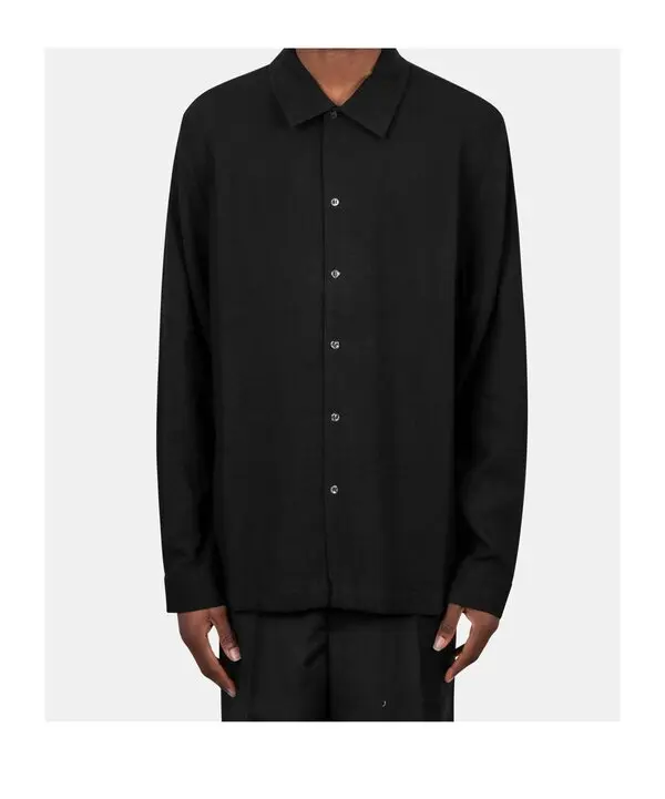 Séfr Point-collar Long-sleeve Shirt