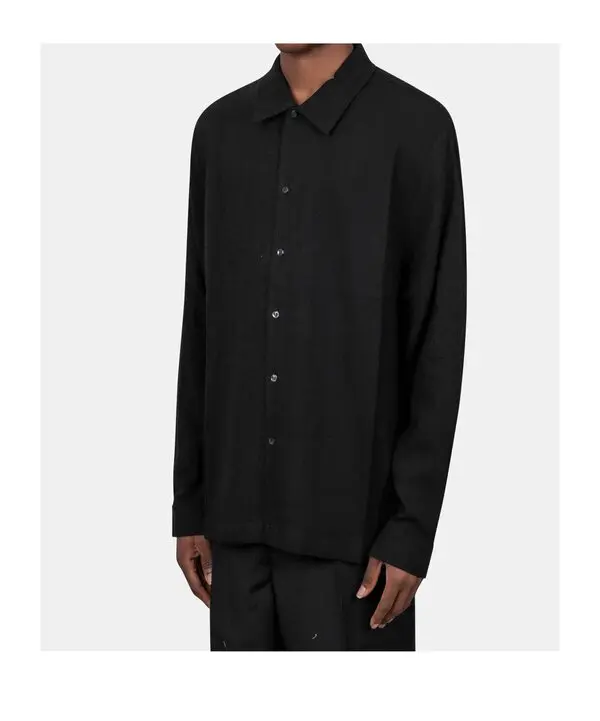 Séfr Point-collar Long-sleeve Shirt