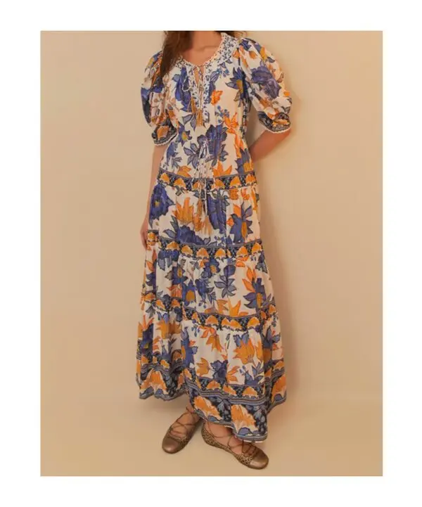 Farm Rio Short Sleeve Dress