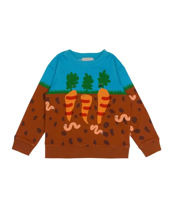 Stella McCartney Printed Sweatshirt - Brown