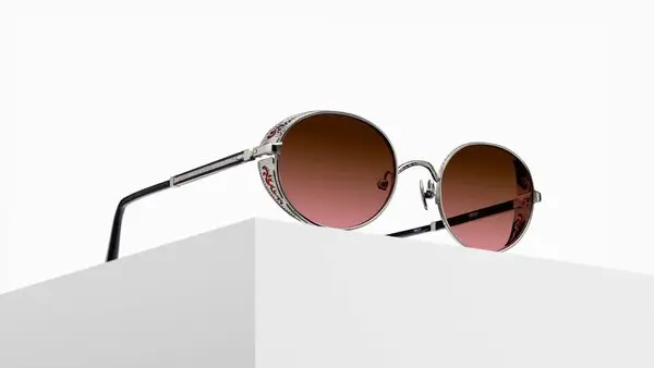 Matsuda Round-frame Sunglasses