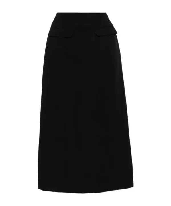 Farm Rio Midi Skirt - Black