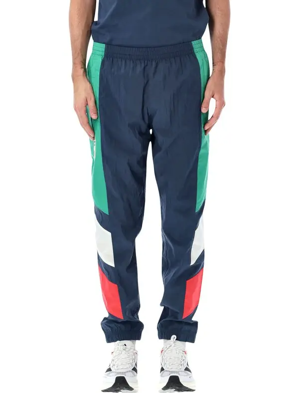 ADIDAS ORIGINALS Italian Heritage Color-block Track Pants With Crest And Logo - Crenav