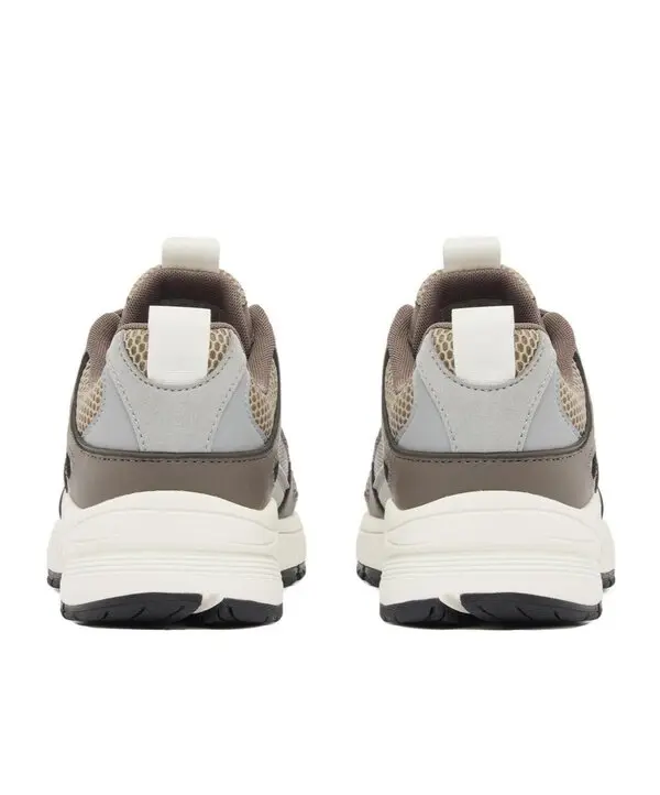 Armani Exchange Sneakers In Microsuede And Mesh