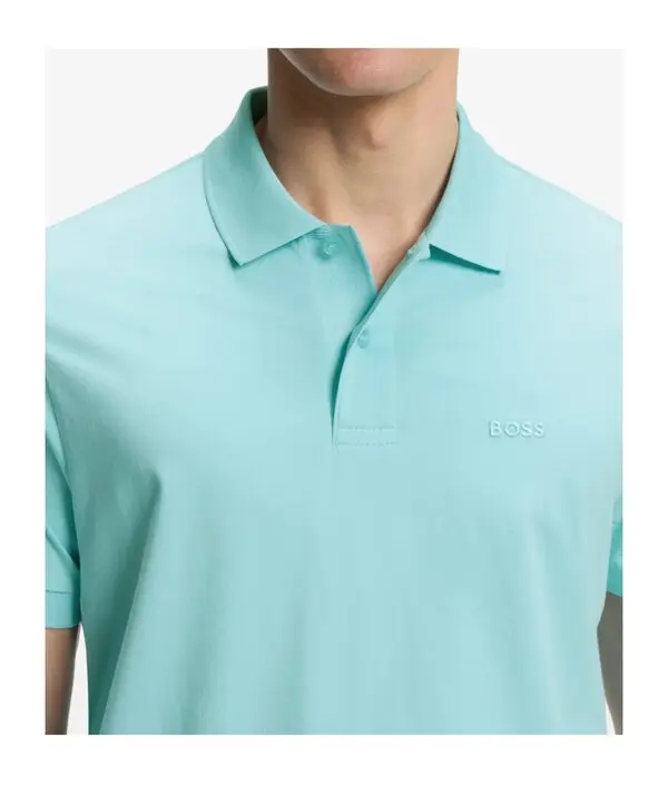 Hugo Boss Regular-fit Polo With Embroidered Logo