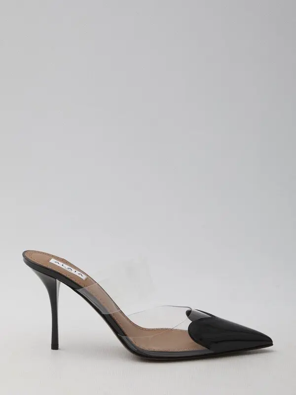 Alaïa Heart-motif Flat Sandals