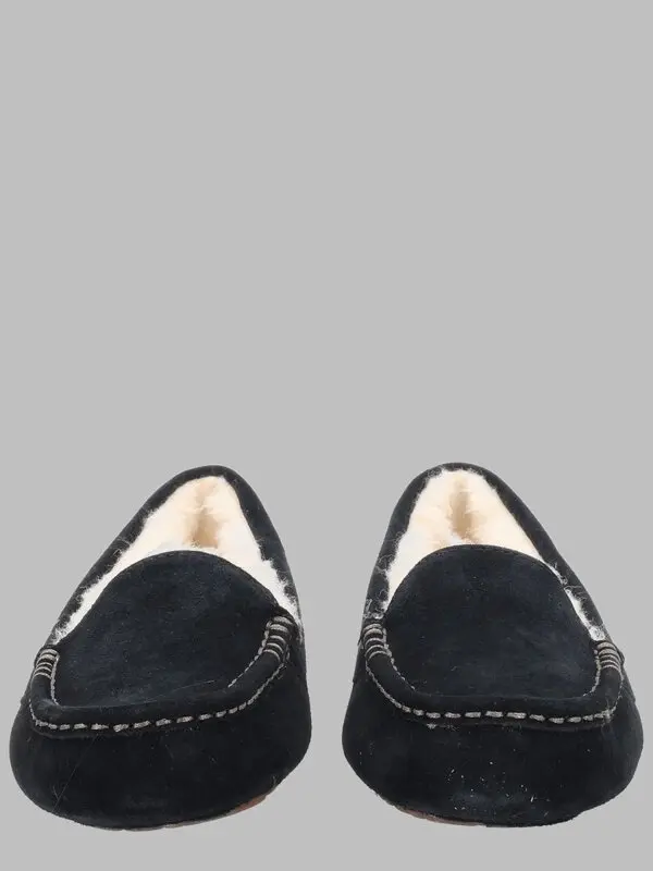 UGG Sheepskin-trim Loafers - Black