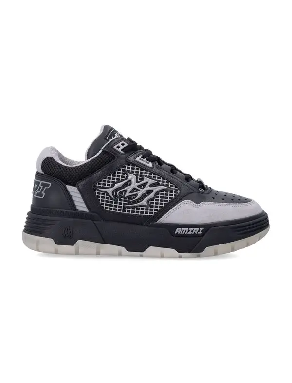 Amiri Low-top Leather Sneakers - Black Grey