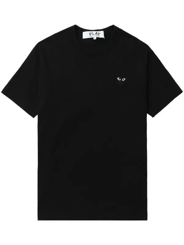 Play Comme Des Garcon T-shirt Knit Large - Black