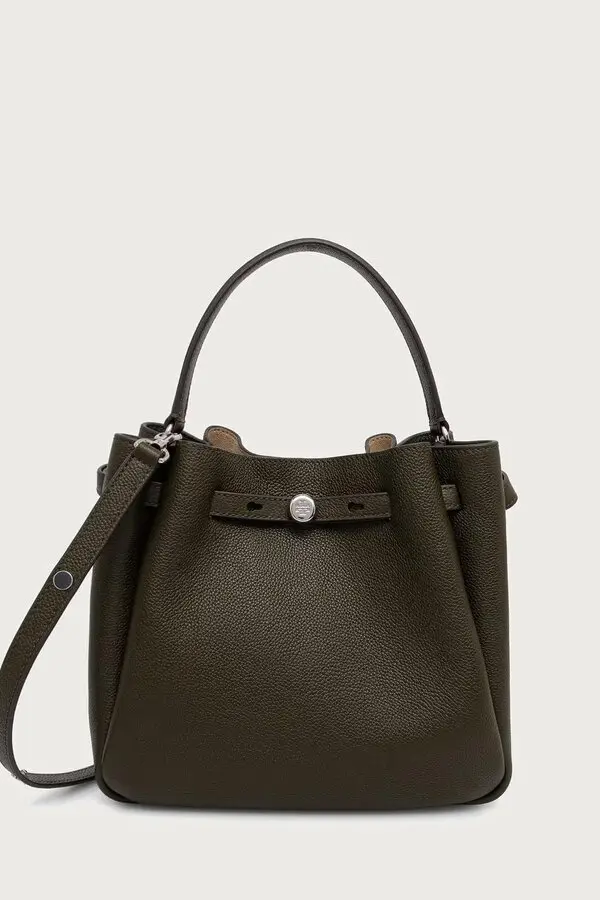 Tory Burch Romy Bucket Handbag In 100% Cow Leather - Leccio