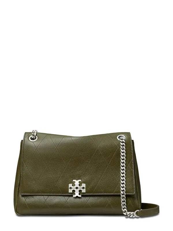 Tory Burch Charlie Quilted Leather Shoulder Handbag