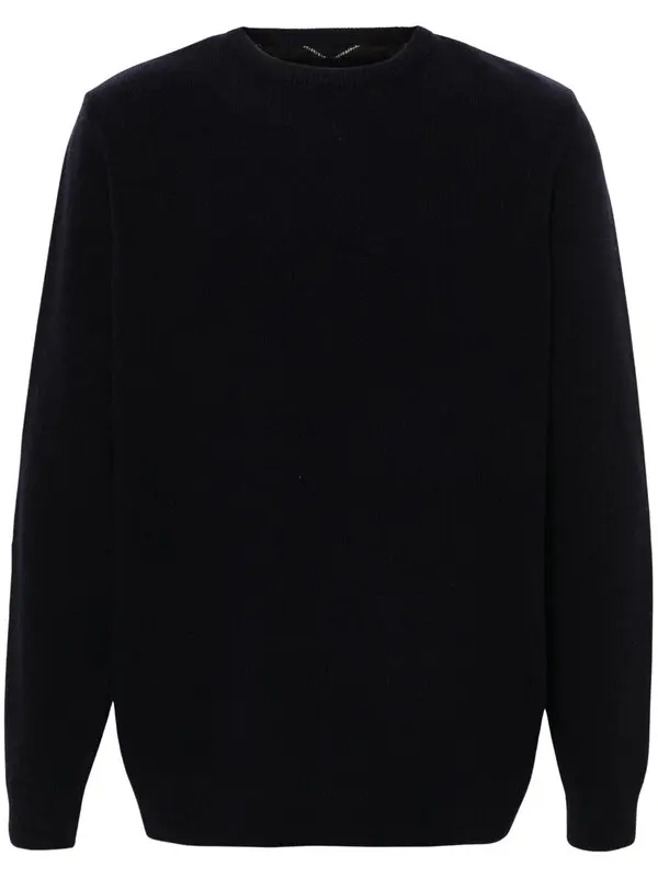 Barbour Merino Wool Sweater - Navy