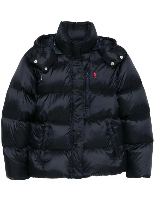 Ralph Lauren Recycled Nylon Lightweight Coat - Navy