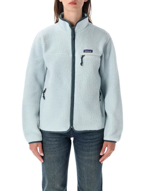 Patagonia Retro Pile Double-sided Brushed Fleece Jacket - Virtually Blue
