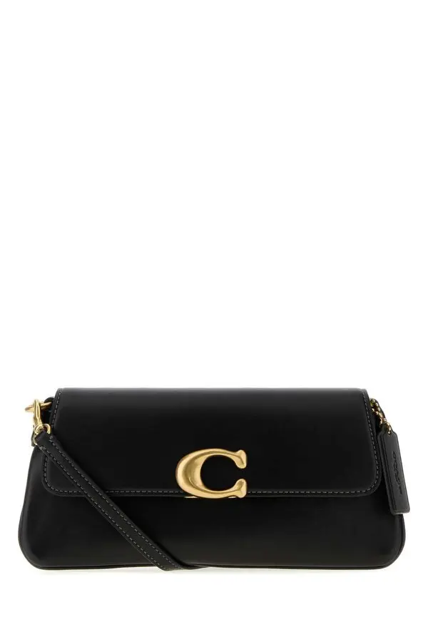 COACH NEW YORK Calf Leather Jet Shoulder Handbag, 25 Cm Width
