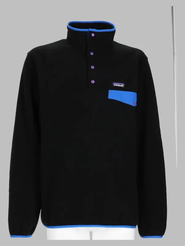 Patagonia Fleece Crewneck Sweater - Black