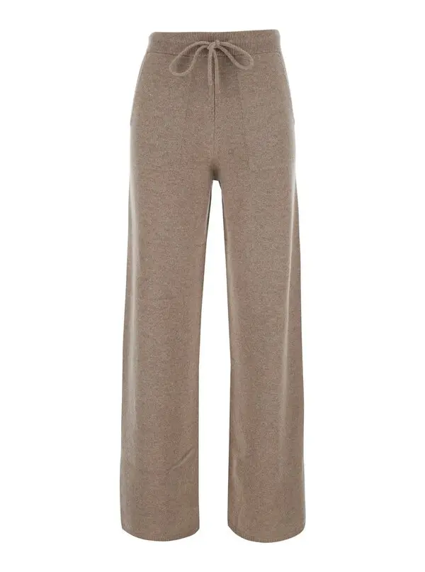 Max Mara Fiabe Straight-hem Cotton Pants With Pockets For