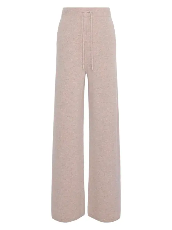 Max Mara Fiabe Straight-hem Cotton Pants With Pockets For - Beige
