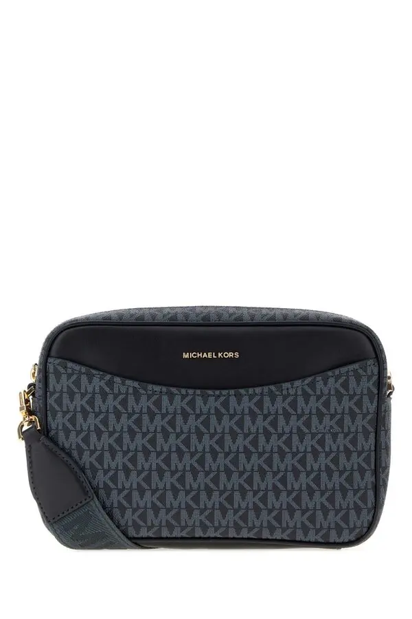 Michael Kors Canvas Mini Bev Crossbody Handbag