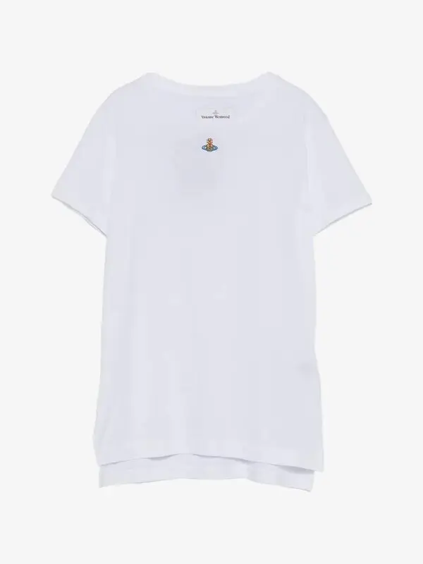 VIVIENNE WESTWOOD Orb Logo T-shirt - White
