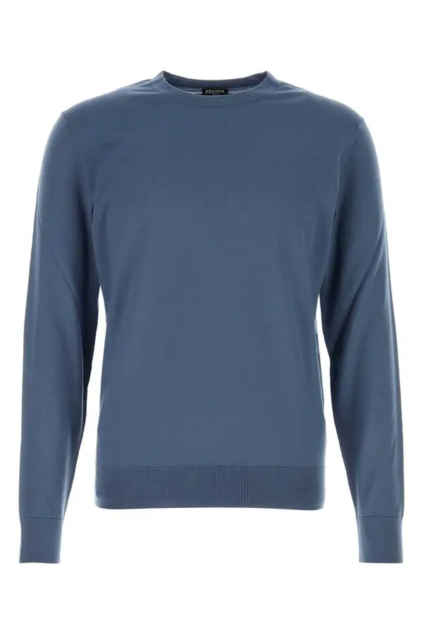 Zegna 100% Wool Knit Sweater For