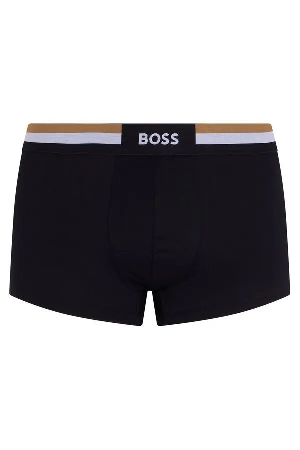 BOSS Comfort Fit Cotton Intimate Boxers - Black