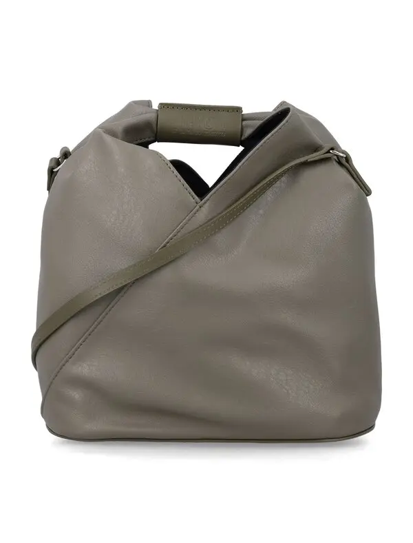 MAISON MARGIELA Top Handle Bucket Bag With Shoulder Strap - Verde