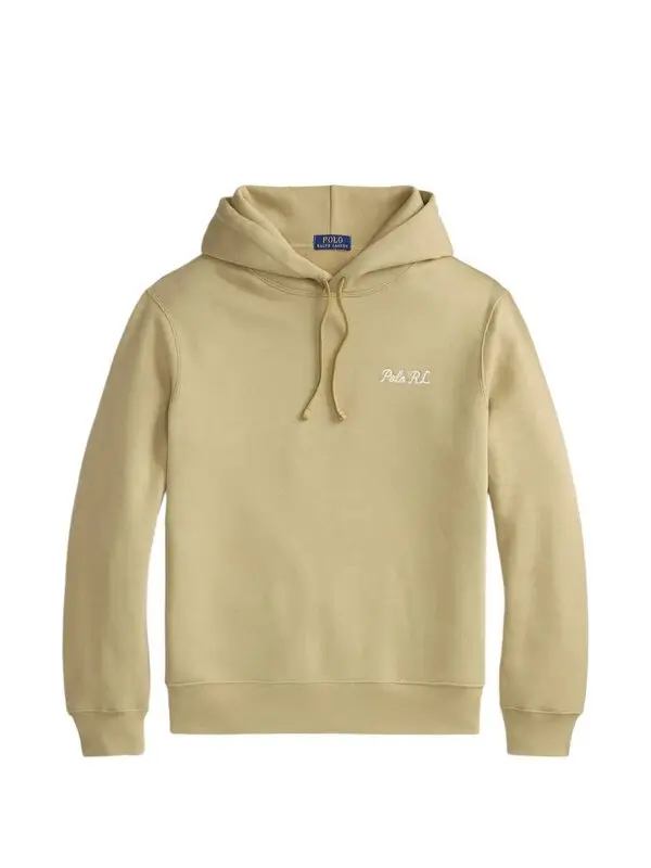 Polo Ralph Lauren Drawstring Hood Long-sleeve Sweatshirt With Rib-knit Cuffs & Pockets - Verde