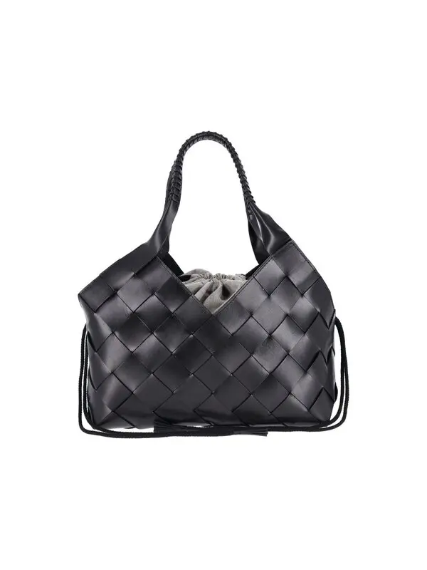Dragon Diffusion Elegant Shoulder Handbag - Black