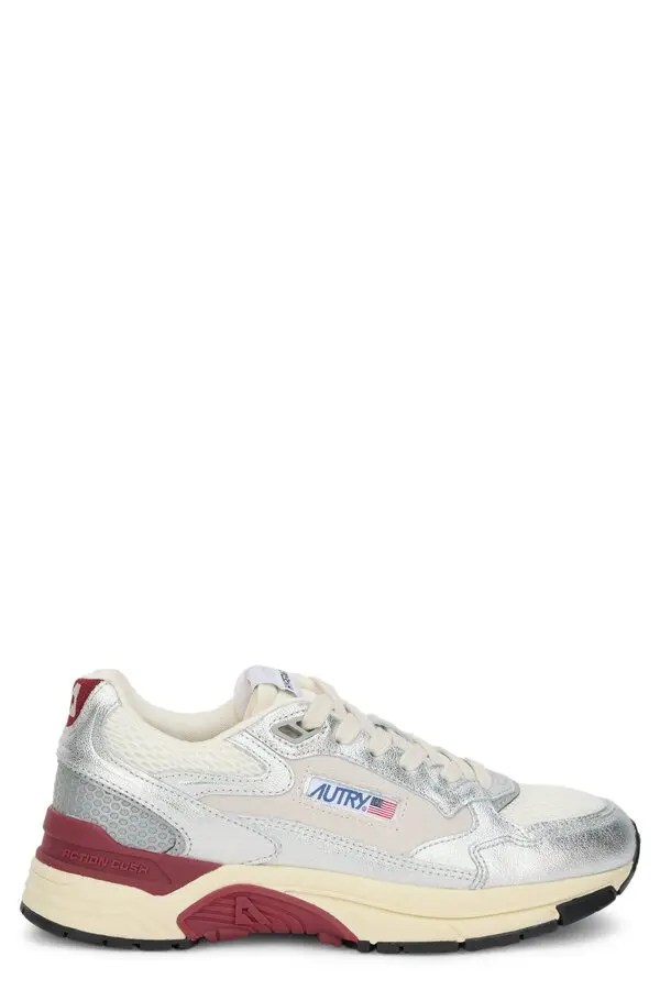 AUTRY Modern Low-top Sneaker With Colorful Details - Grey