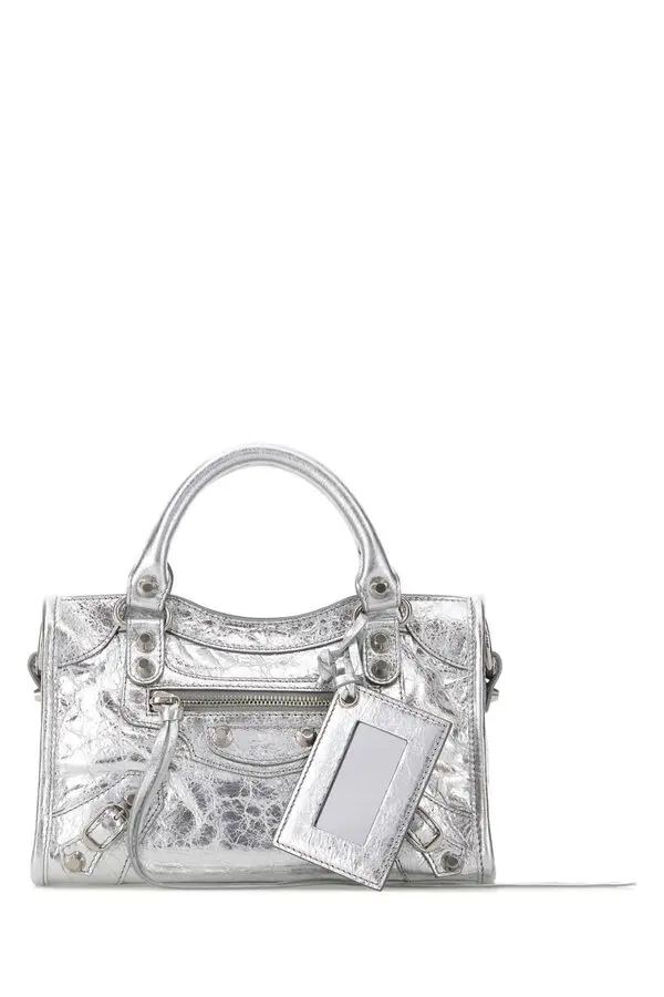 Balenciaga Le City Mini Handbag - Silver