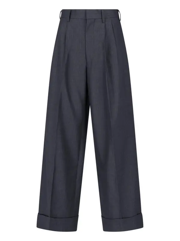 Junya Watanabe Pleated Wide-leg Trousers