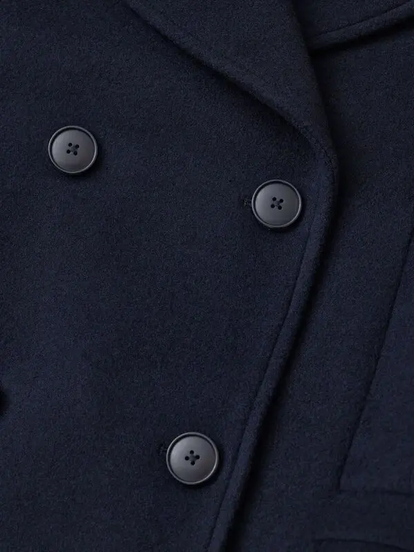 Closed Double-breasted Blazer Jacket