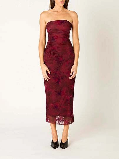 Victoria's Secret Nia Rowan Dress - Red