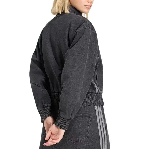 Adidas Stadium Washed Denim Loose Fit Jacket Asia Sizing