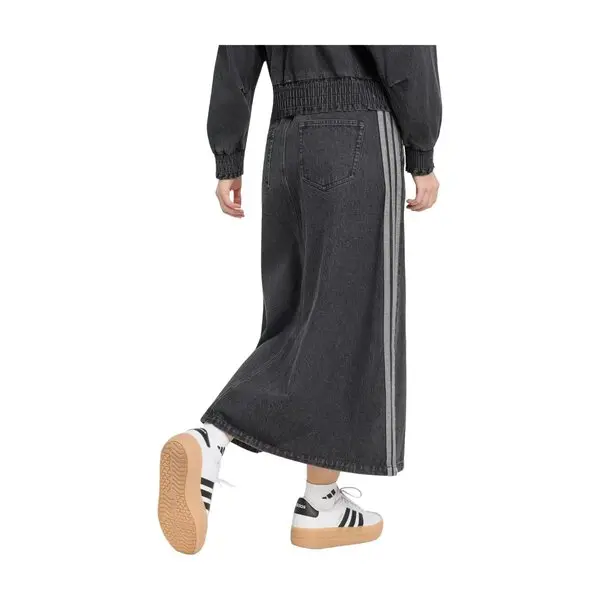 Adidas Stadium Washed Denim Loose Fit Skirt Asia Sizing