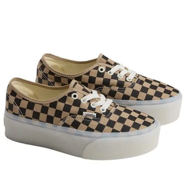 VANS Authentic Platform 'beige Black - Beige/black