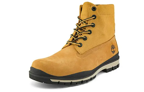 Timberland Roll Top Boots Basic 'wheat Brown Camouflage - Yellow/black/white