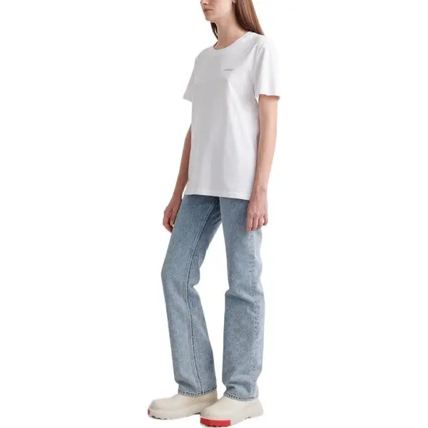 Off-White Floral Arrow Short Sleeve T-shirt