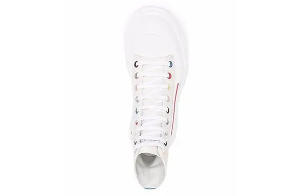Alexander McQueen Tread Slick Boot 'fabric Beige Milk