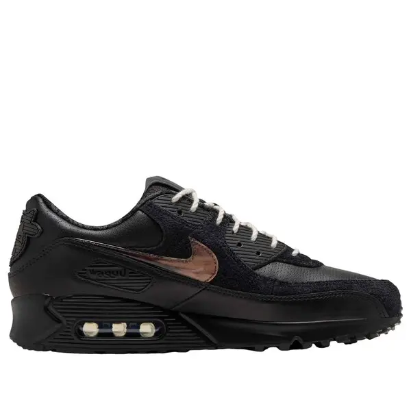 Nike X Wagyu Air Max 90 'black Anthracite - Black/anthracite