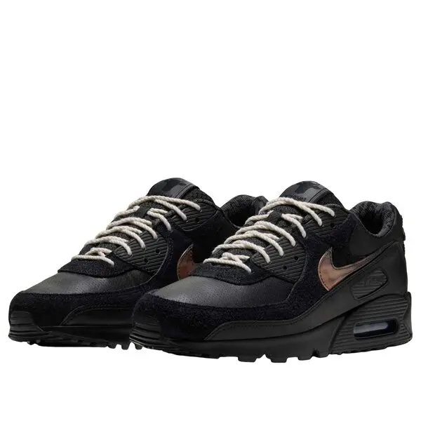 Nike X Wagyu Air Max 90 'black Anthracite - Black/anthracite