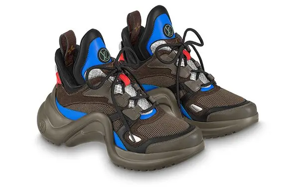 LOUIS VUITTON Archlight 1.0 Sneakers 'grey Brown
